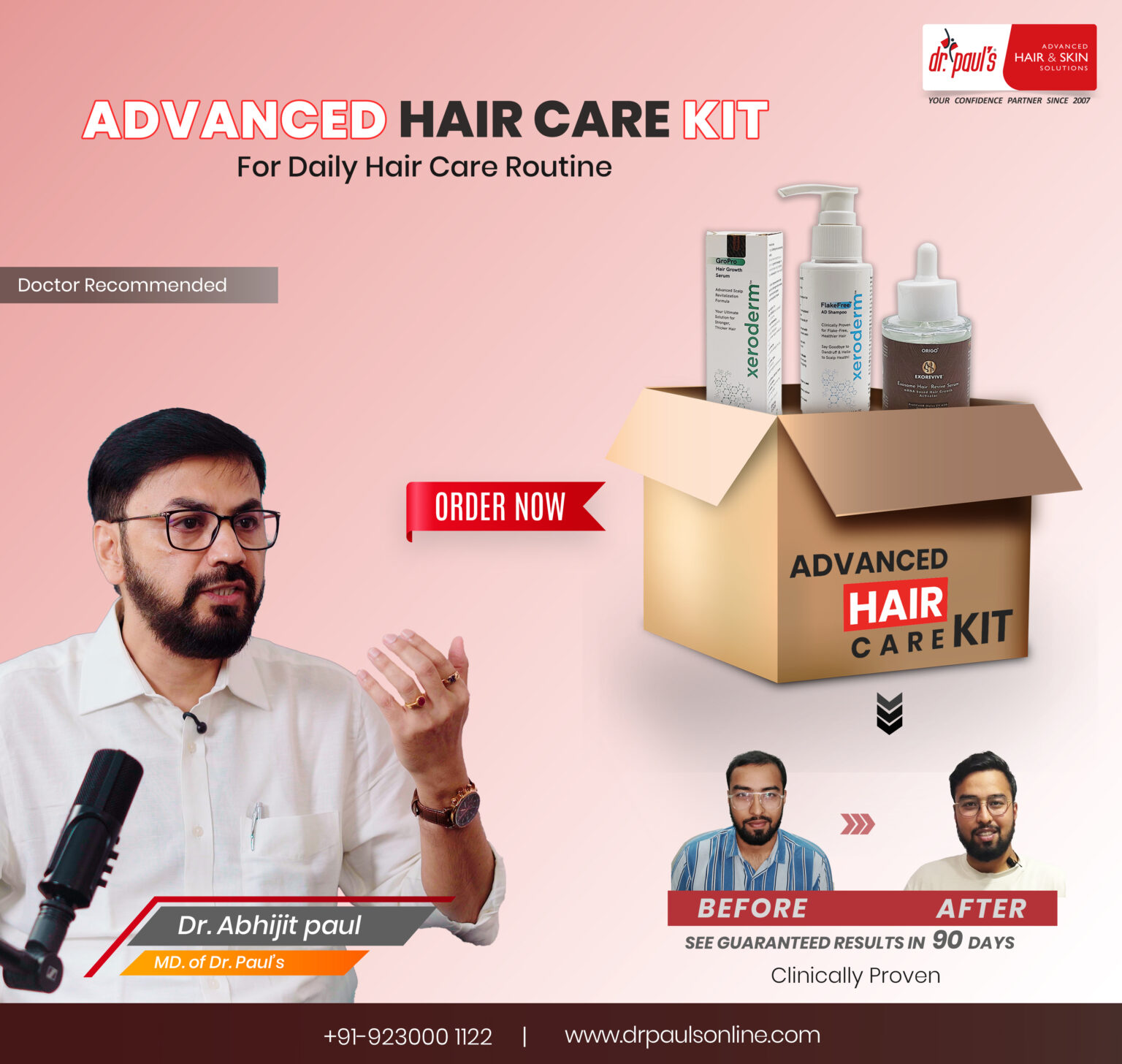 Advanced Hair Care Kit - Dr Pauls Hair & Skin Products